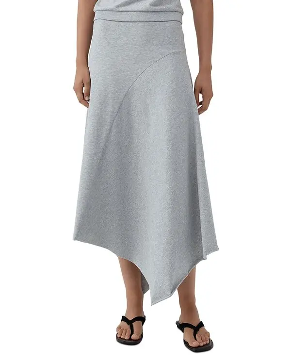 ST. AGNI Asymmetric Drape Skirt