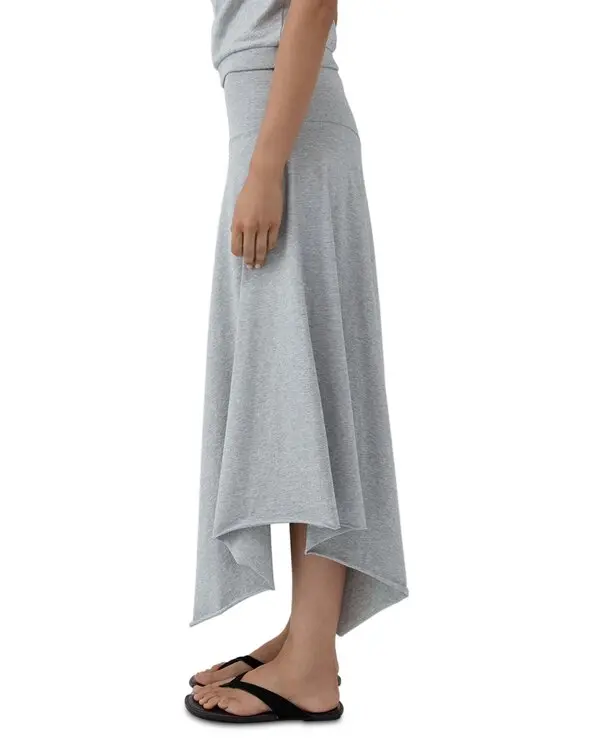 ST. AGNI Asymmetric Drape Skirt