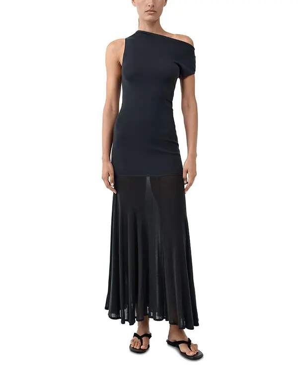 ST. AGNI Fine Jersey Circle Hem Dress