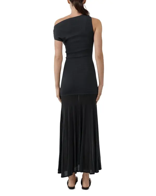 ST. AGNI Fine Jersey Circle Hem Dress