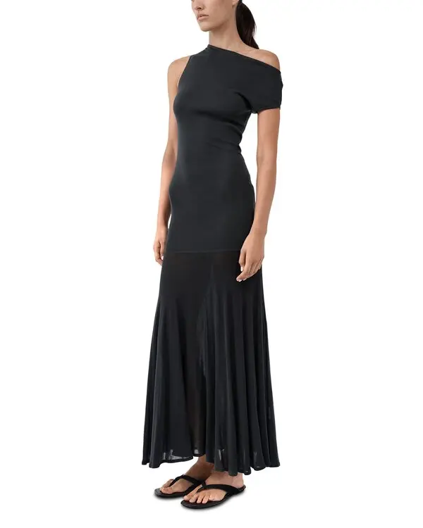 ST. AGNI Fine Jersey Circle Hem Dress