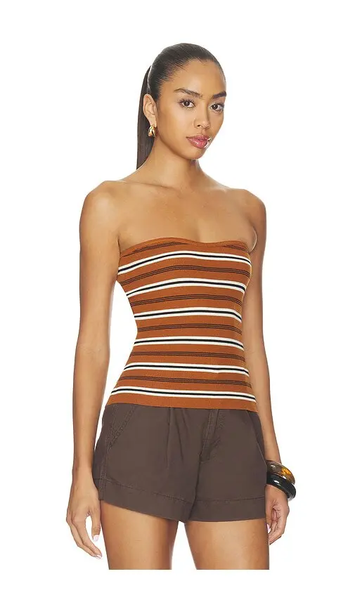 Heartloom Byron Top In Cognac