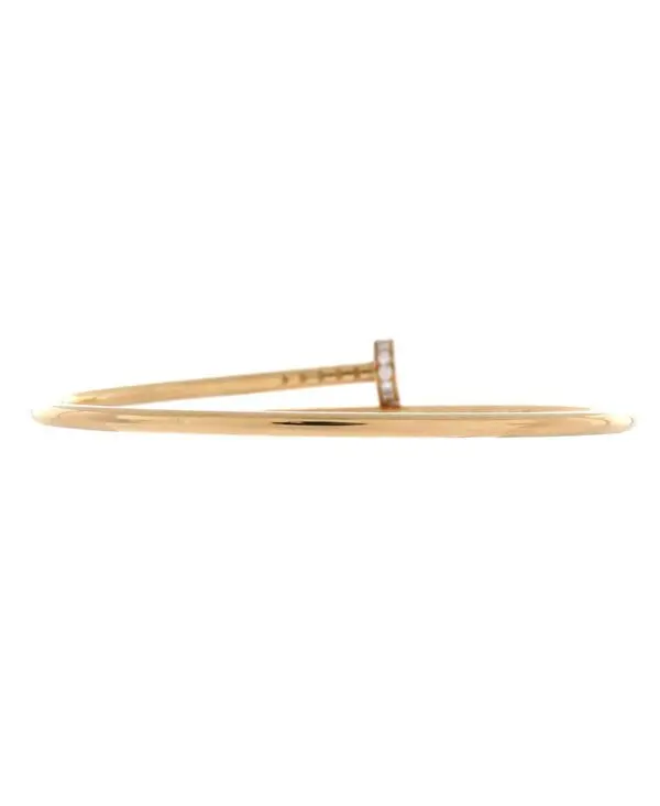 CARTIER Small Juste Un Clou Bracelet 18k With Diamonds