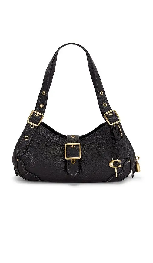 COACH Textured Pebble Leather Drifter Shoulder Bag