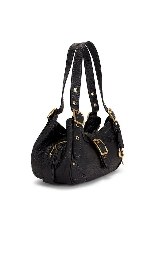 COACH Textured Pebble Leather Drifter Shoulder Bag