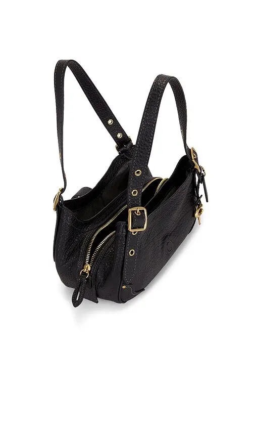 COACH Textured Pebble Leather Drifter Shoulder Bag