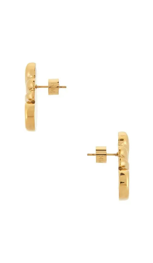 HEAVEN MAYHEM Capri Earrings In Metallic