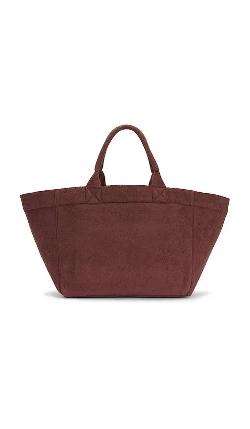 GANNI Xxl Shopper Beach Resort In Brown