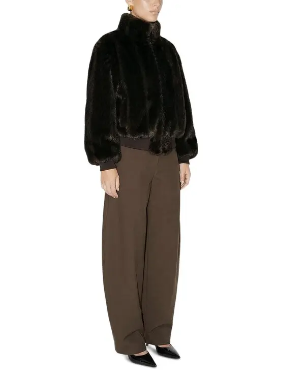 Ronny Kobo Mischa Faux Fur Jacket