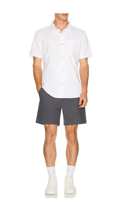 Vuori Knit Oxford Button Down Shirt