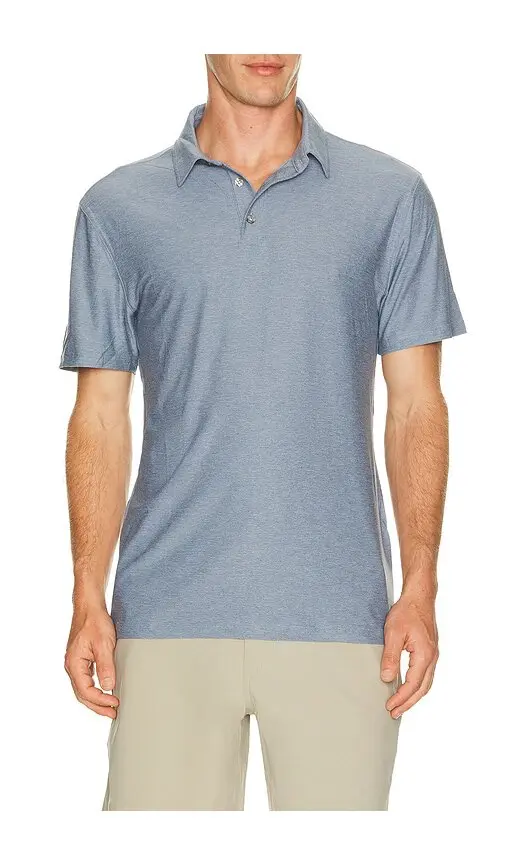 Vuori Strato Tech Polo In Blue