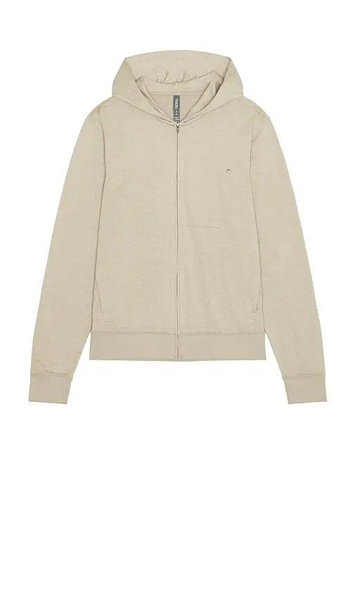 Vuori Ponto Full Zip Hoodie In Green