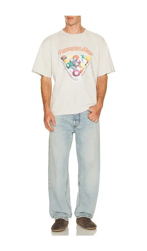 REMINGTON STONE Billiards 2 Tee In Cream