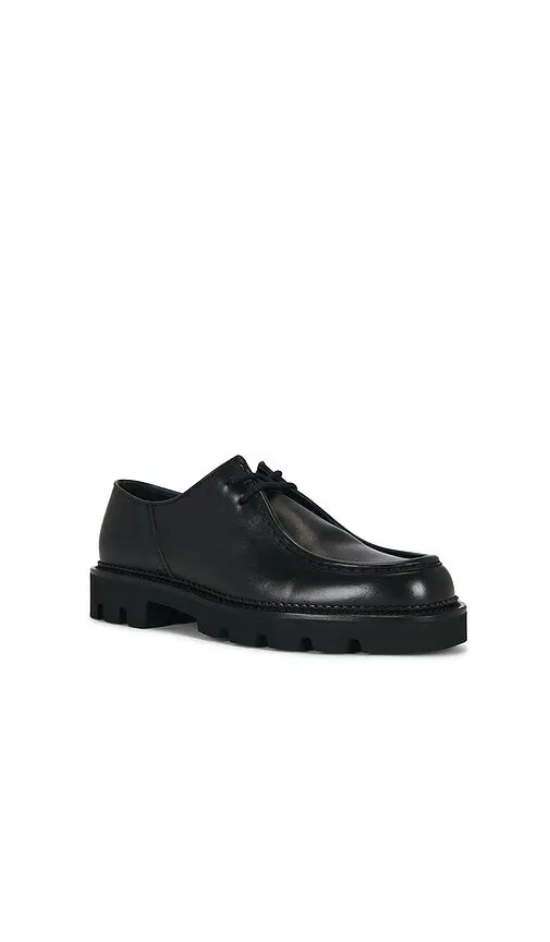 COLLEGIUM Pillar Moc-toe Derby In Black