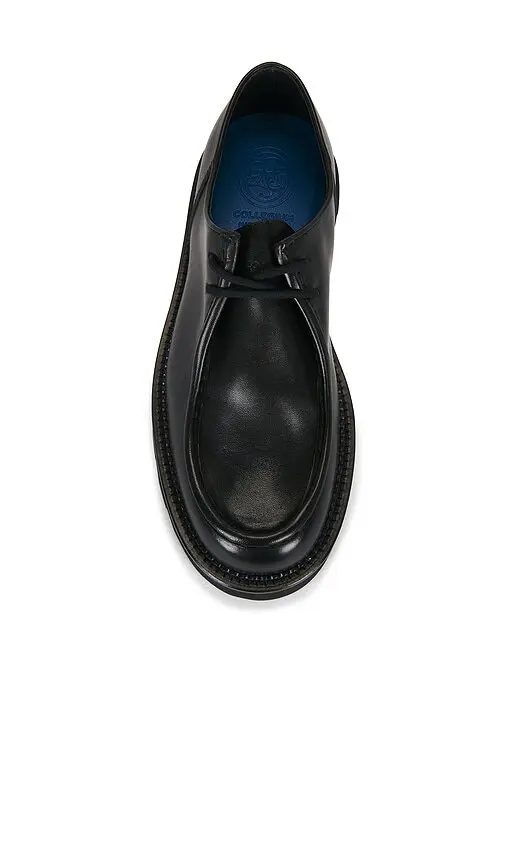 COLLEGIUM Pillar Moc-toe Derby In Black