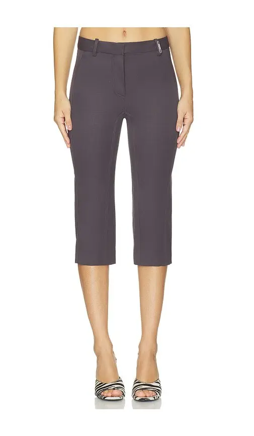 Attico Capri Pant In Purple