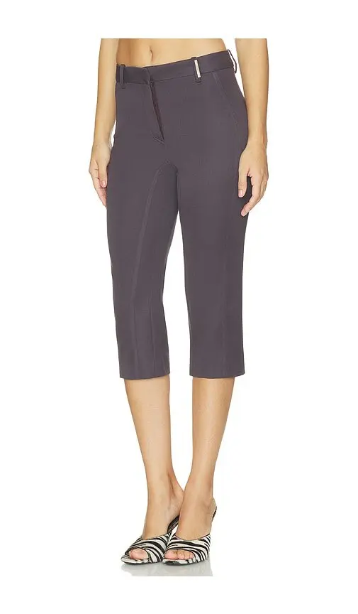 Attico Capri Pant In Purple