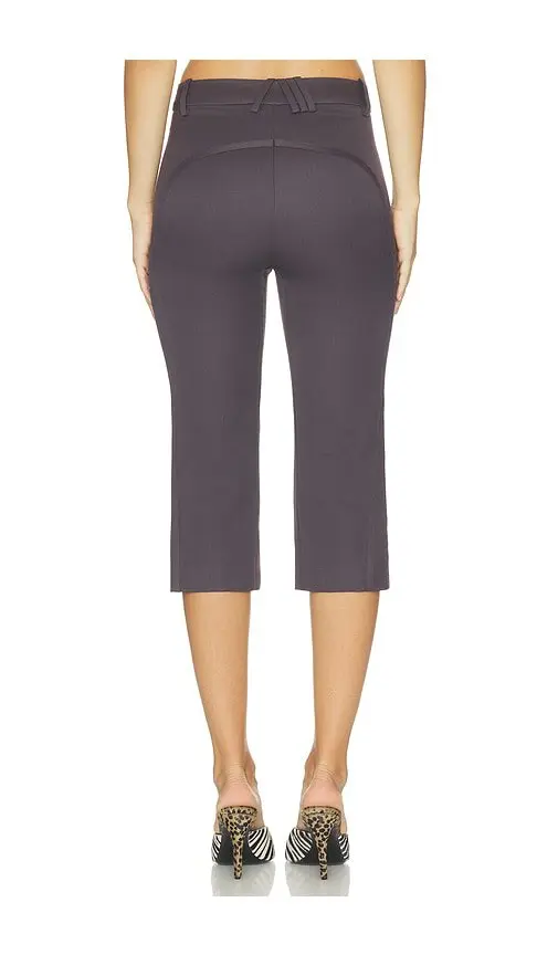 Attico Capri Pant In Purple