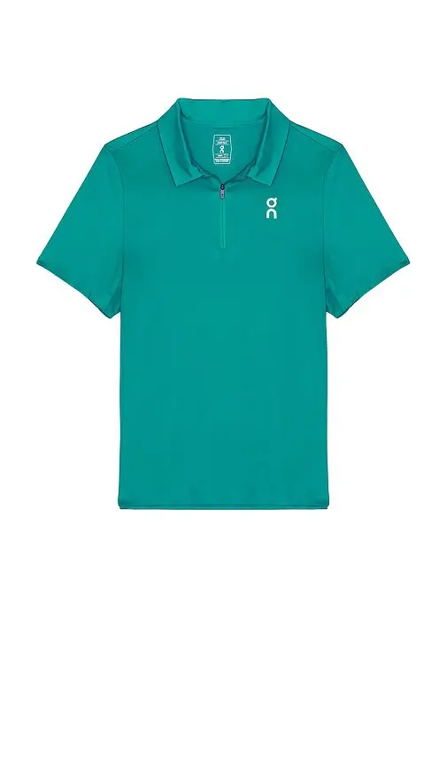 On Court Polo In Green