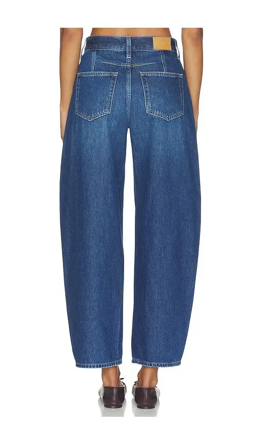 PISTOLA Sacha High Rise Relaxed Barrel Jeans In Blue