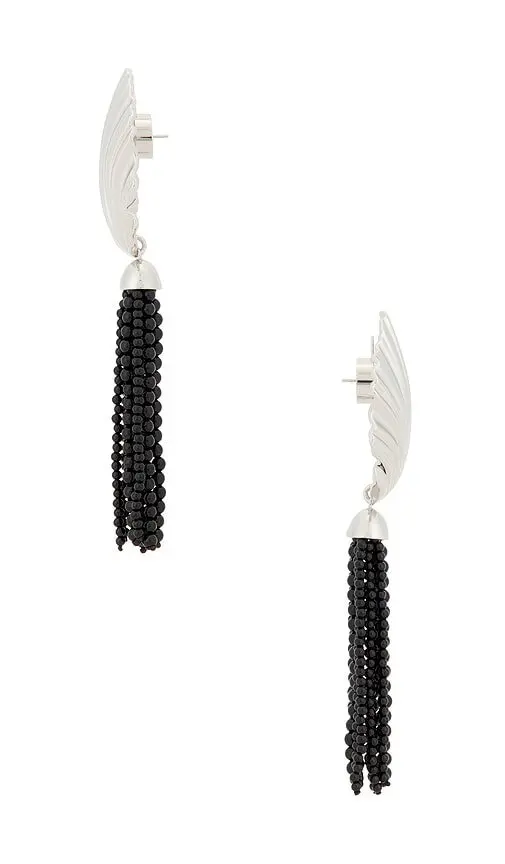JULIETTA Aria Earrings In Metallic Silver