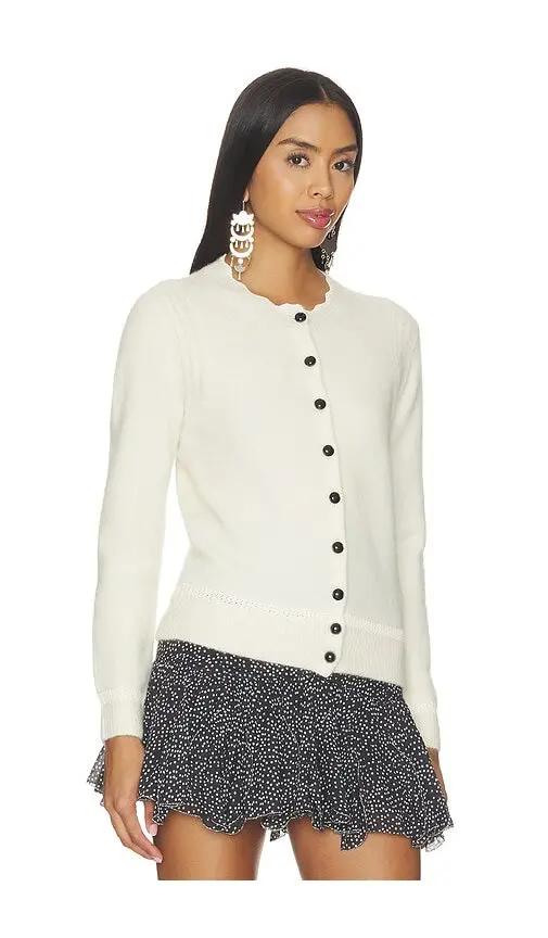 Isabel Marant Étoile Naia Cardigan In Cream