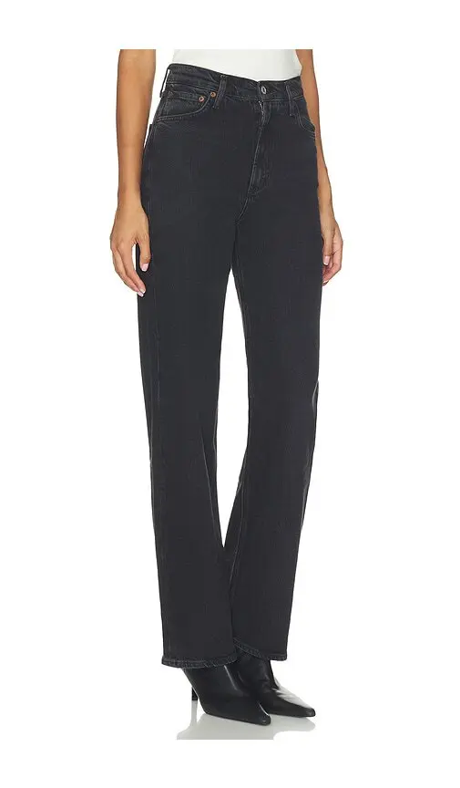 AGOLDE Ren Jean In Black