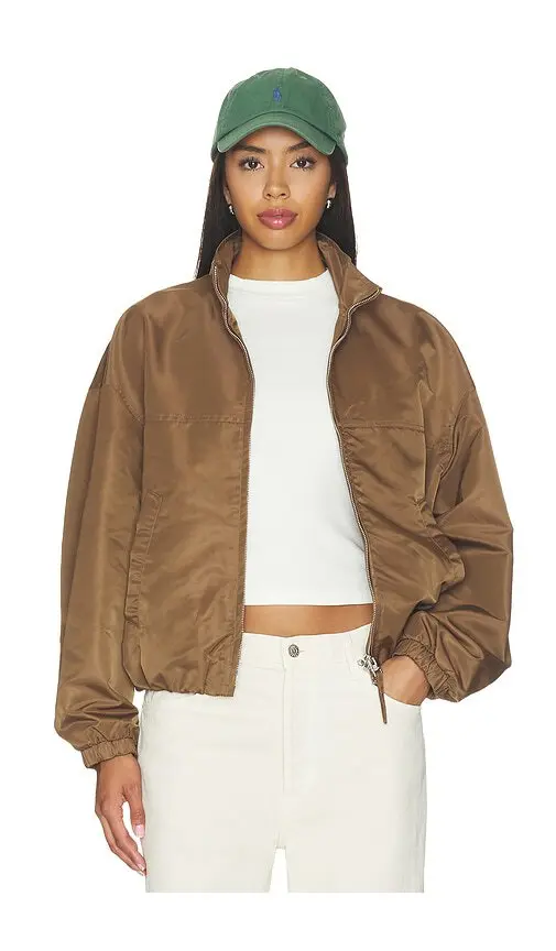 Citizens Of Humanity Barracuta Bubble Jacket In Brown