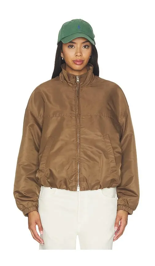 Citizens Of Humanity Barracuta Bubble Jacket In Brown