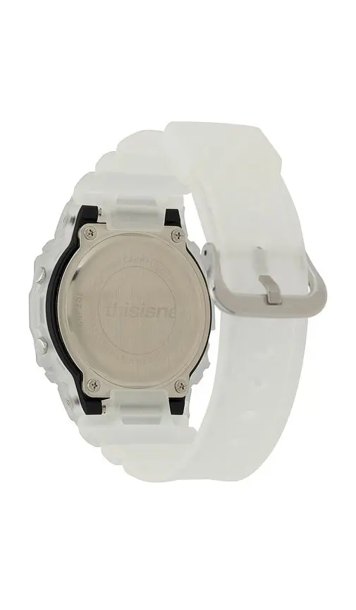 G-Shock X Thisisneverthat Collaboration Dw5600 Watch In Grey