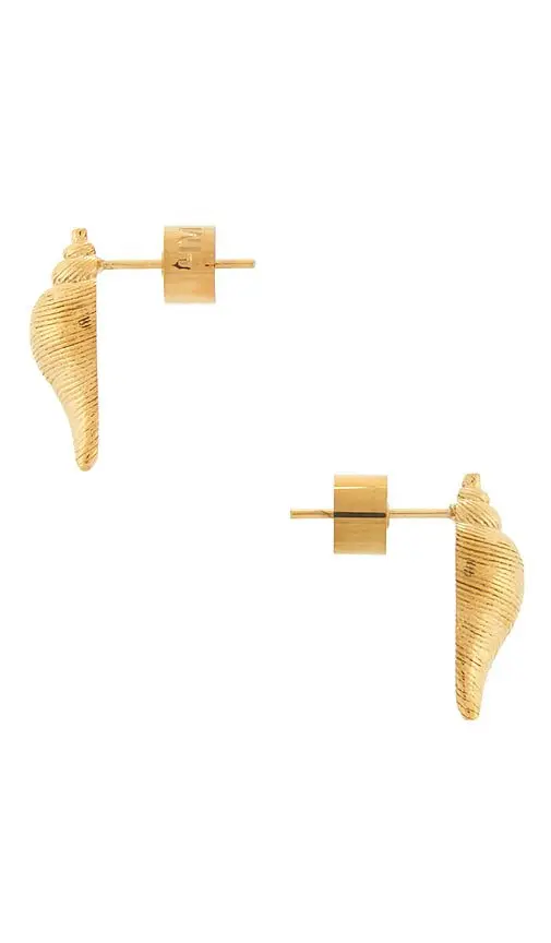 HEAVEN MAYHEM Luce Earrings In Metallic