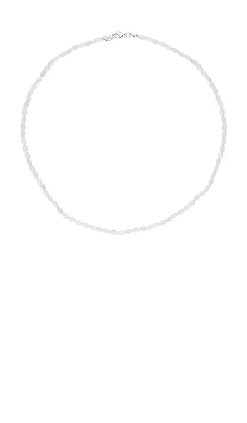 HEAVEN MAYHEM La Perla Necklace In White - Pearl