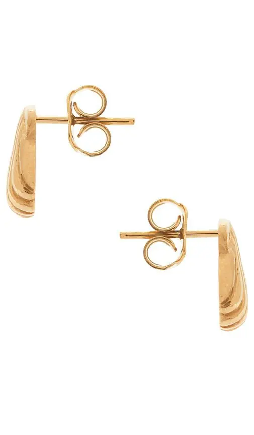 STUDIO CONCHITA Conchita Oro Studs In Metallic