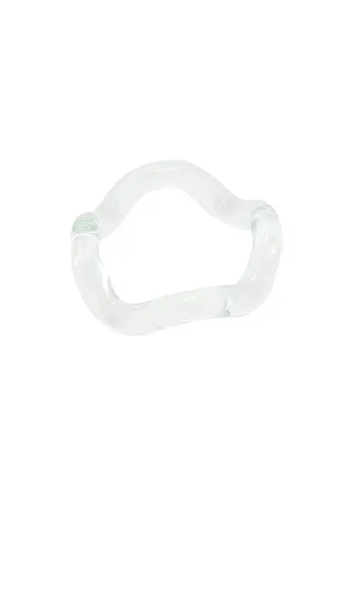 STUDIO CONCHITA Onda Glass Bracelet - Transparent