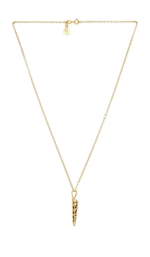 STUDIO CONCHITA Espina Oro Necklace In Metallic - Gold
