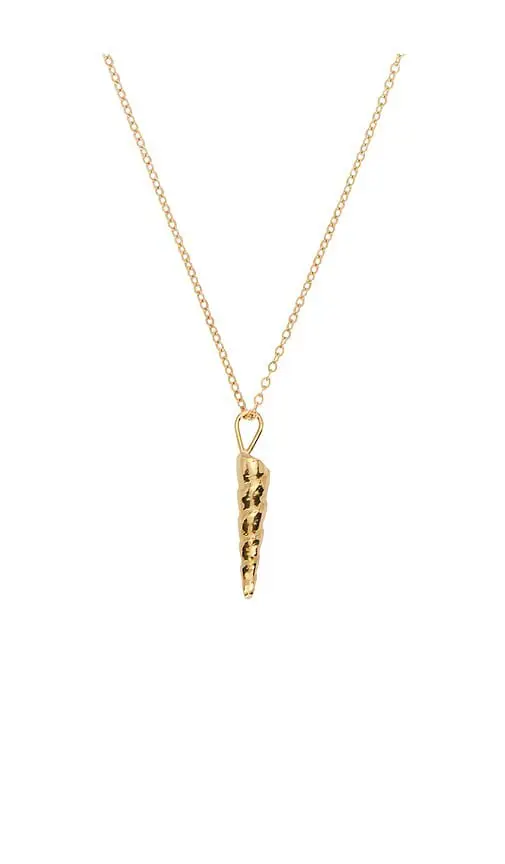STUDIO CONCHITA Espina Oro Necklace In Metallic