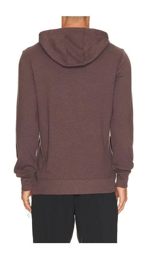 Travis Mathew Cloud Waffle Hoodie In Purple