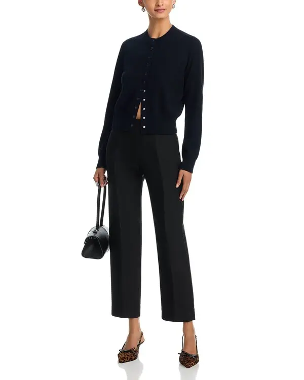 Aqua Snap Closed Cardigan Exclusive - Black