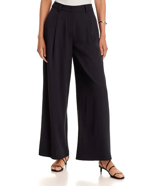 Aqua Slinky Wide Leg Pants Exclusive