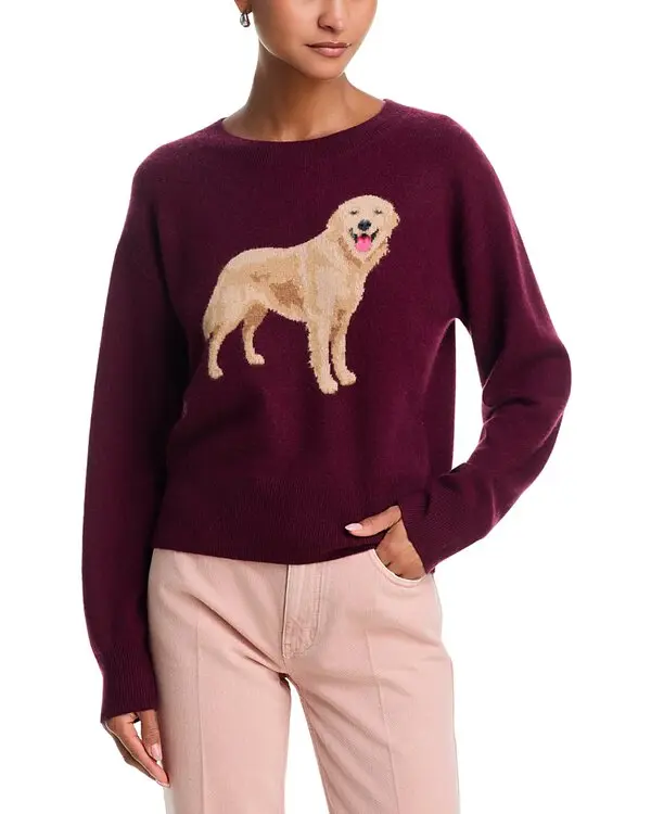Aqua Cashmere 100% Cashmere Crewneck Sweater Exclusive