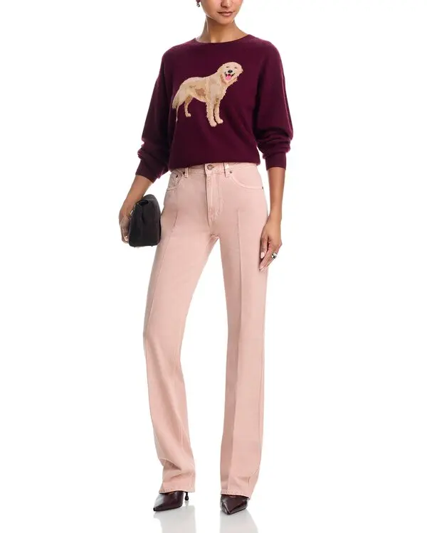 Aqua Cashmere 100% Cashmere Crewneck Sweater Exclusive