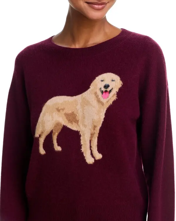 Aqua Cashmere 100% Cashmere Crewneck Sweater Exclusive