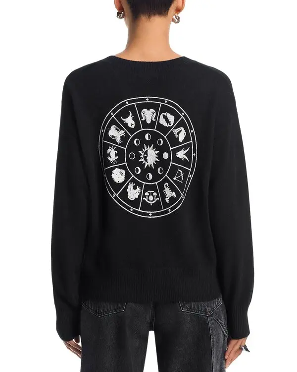 Aqua Zodiac Crewneck Sweater Exclusive