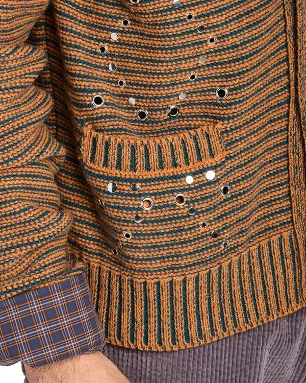 Marni Striped Cardigan