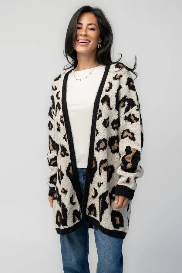 COCOLOVE Jeter Open Cardigan