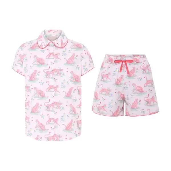 LOVE LETTERS X Layla Short Pyjama Set - Pink