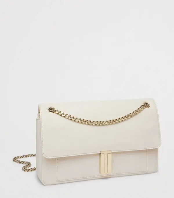 TOM FORD Large Leather Shoulder Bag