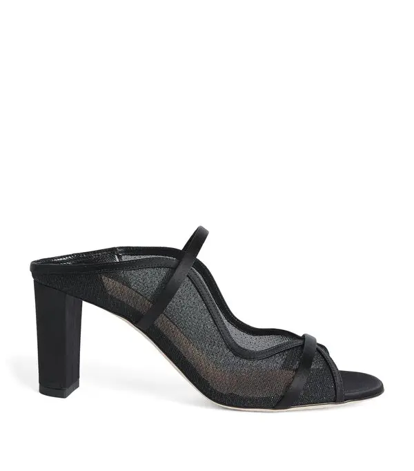 MALONE SOULIERS Mesh Norah Heeled Sandals 70