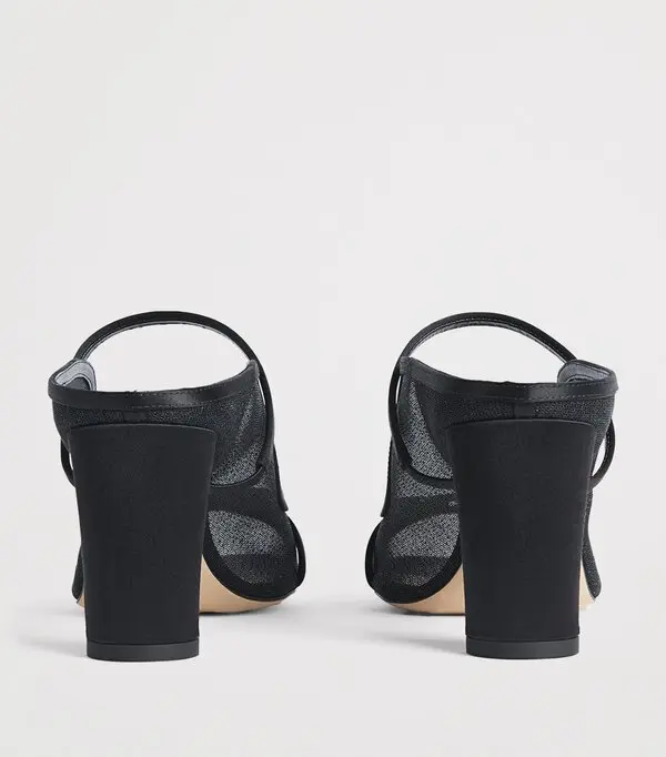 MALONE SOULIERS Mesh Norah Heeled Sandals