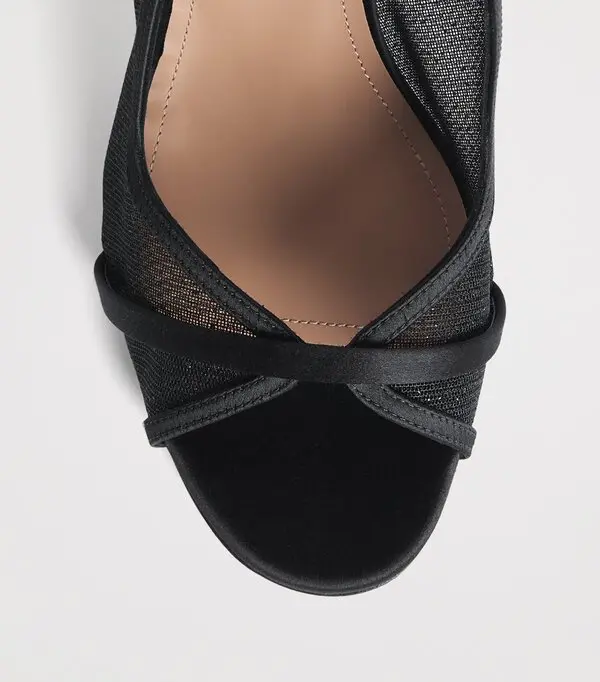 MALONE SOULIERS Mesh Norah Heeled Sandals